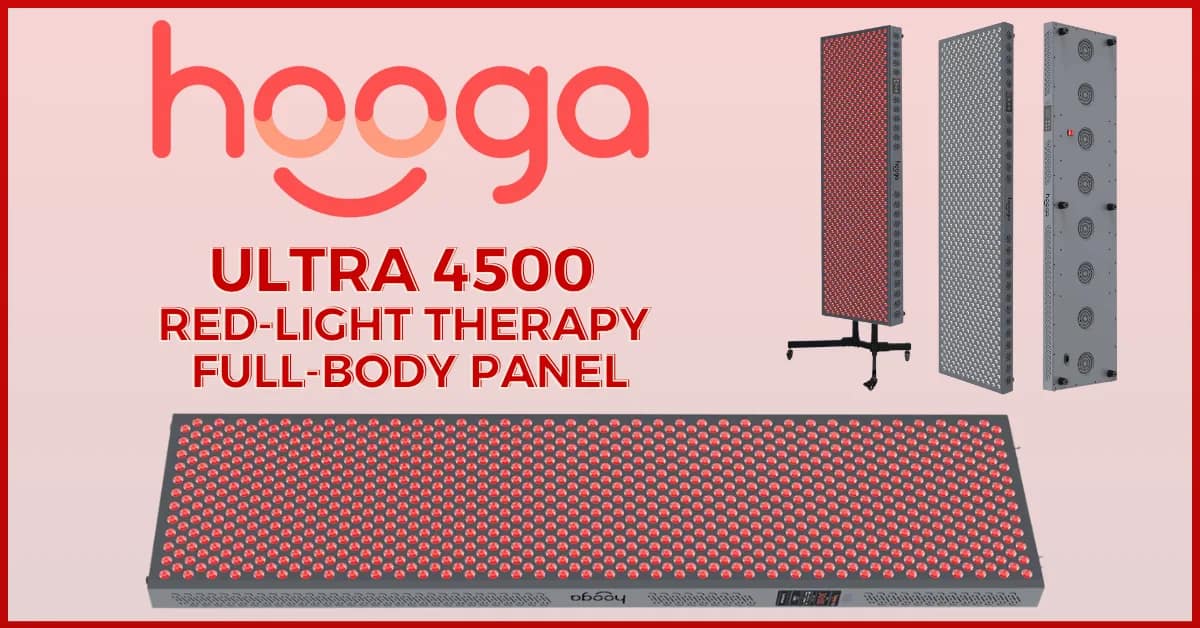 Hooga 4500 ULTRA Red Light Therapy Full-Body Panel Review