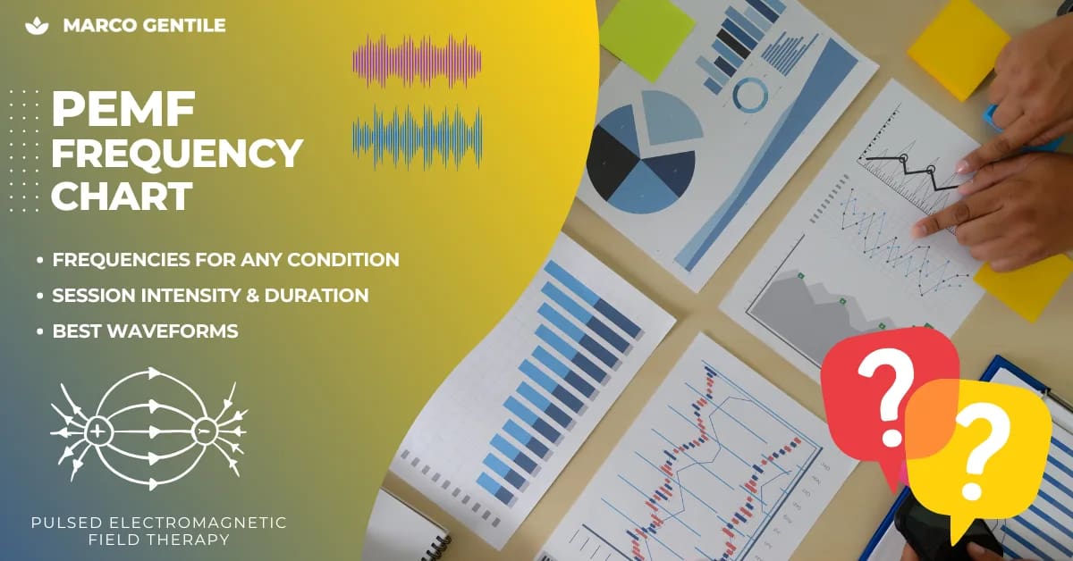 PEMF Frequency Chart – Guide to Effective Therapy Settings